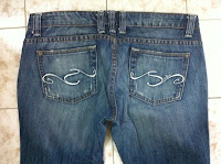 merrilyhappily: Denim skirt; Sicko jeans