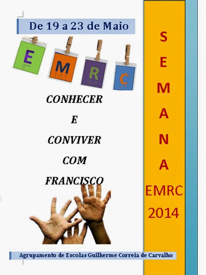 EMRC um novo olhar: SEMANA DA EMRC
