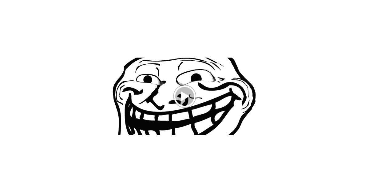Troll Face GIF Animations For Trolling: Meet Mr & Mrs Trollface ...