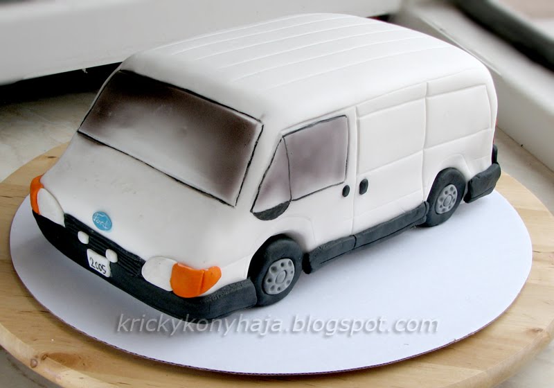 Kricky konyhája: Ford Transit torta
