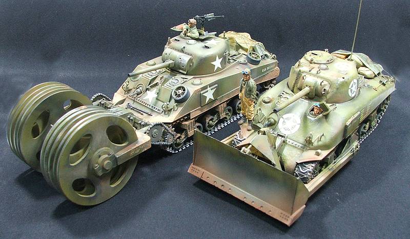 Panzerserra Bunker- Military Scale Models in 1/35 scale: M4 Sherman ...