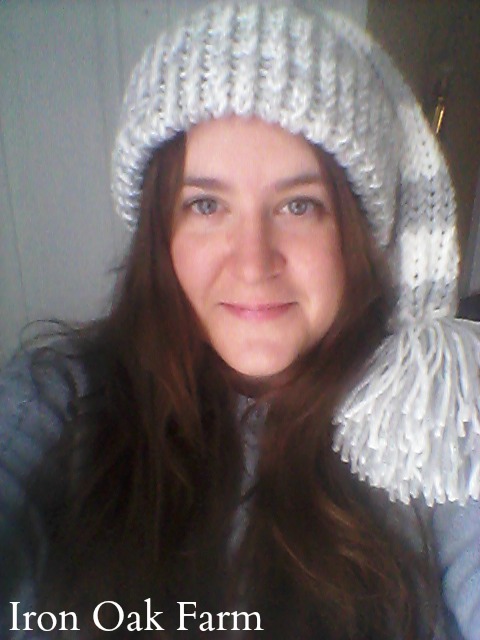 Iron Oak Farm: Loom Knitted Stocking Hat