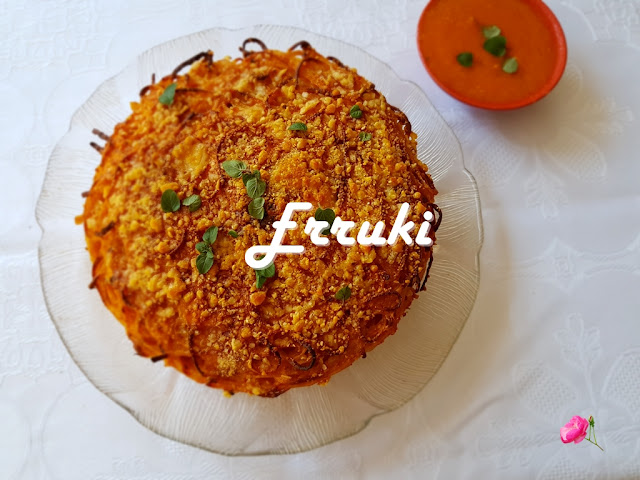 Erruki Laurel: Pasta en "frittata"