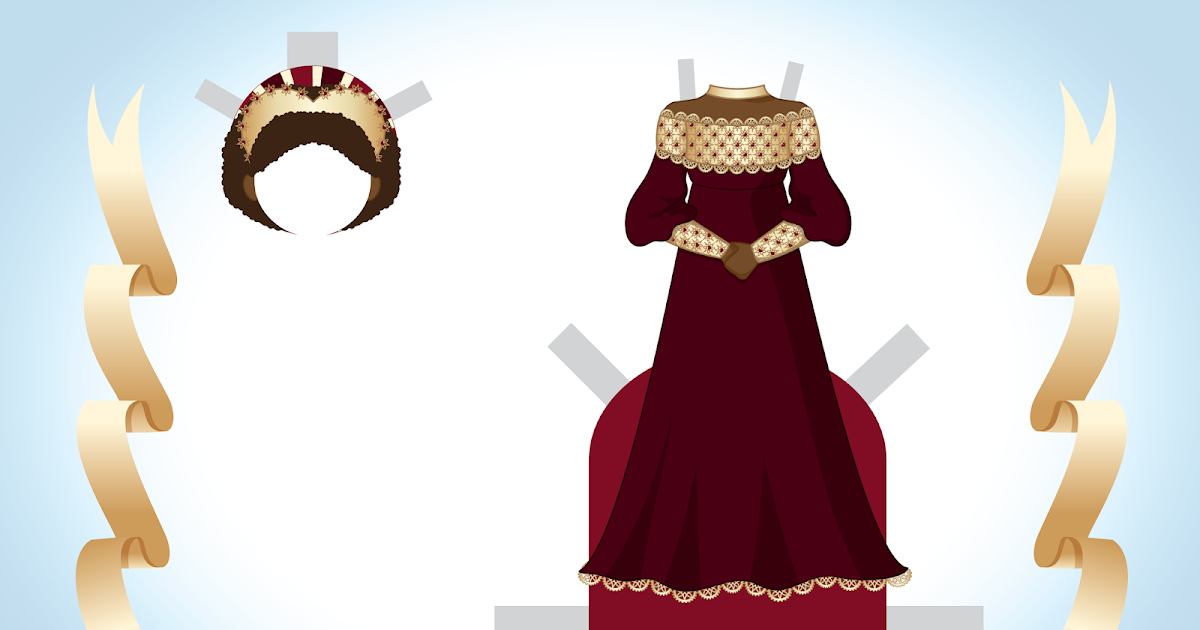 Paper Doll School: December Angel Paper Doll - Day 27