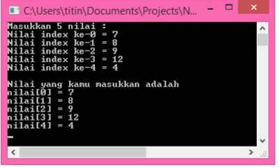 Penggunaan Array dalam Bahasa Pemrograman C++ ~ Belajar Bahasa Pemrograman C++
