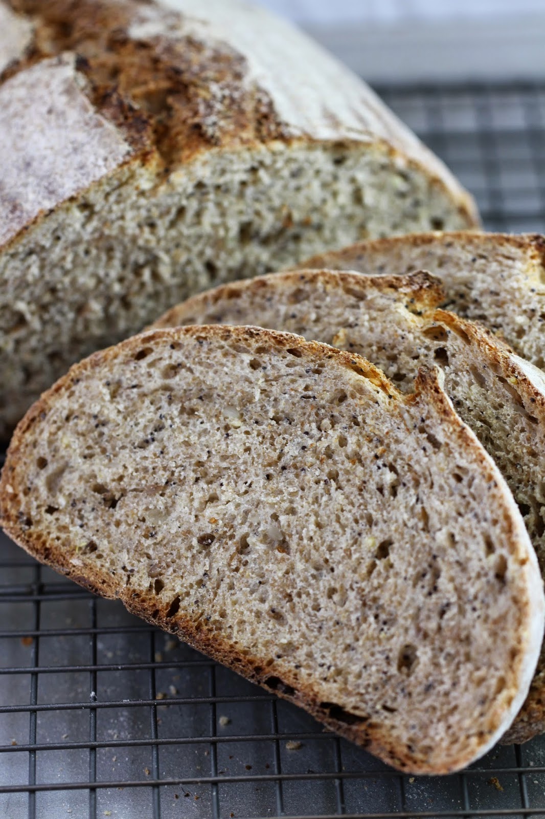 Whole-Wheat Multigrain Levain Bread - Ever Open Sauce