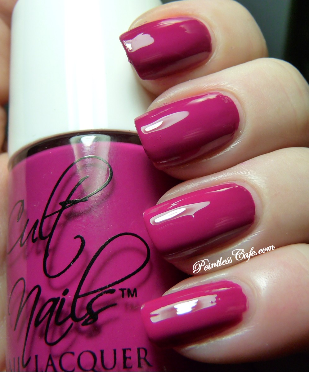 Cult Nails Morning Glory and Some Easy Nail Art | Pointless Cafe