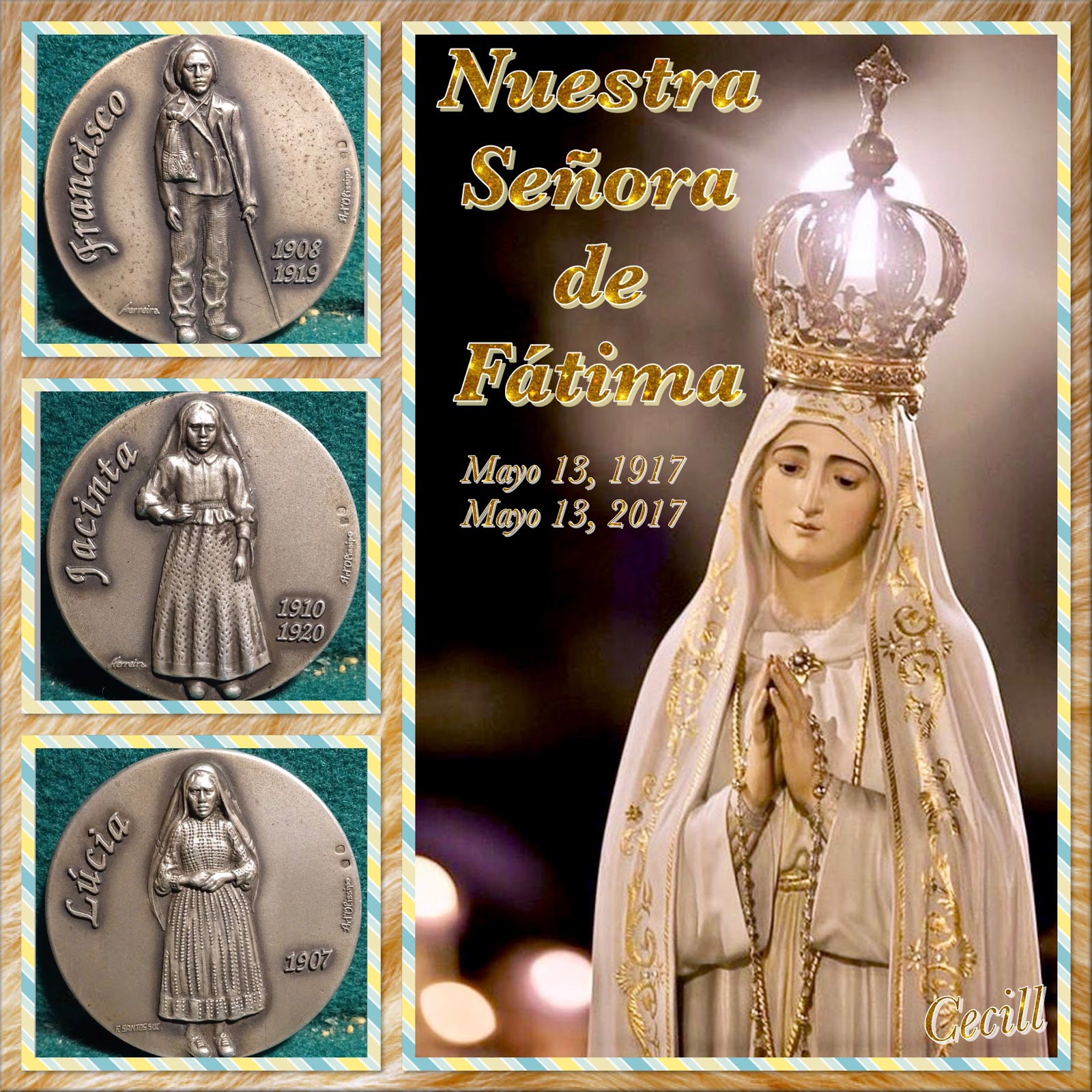 ® Blog Católico Gotitas Espirituales ®: VIRGEN DE FÁTIMA