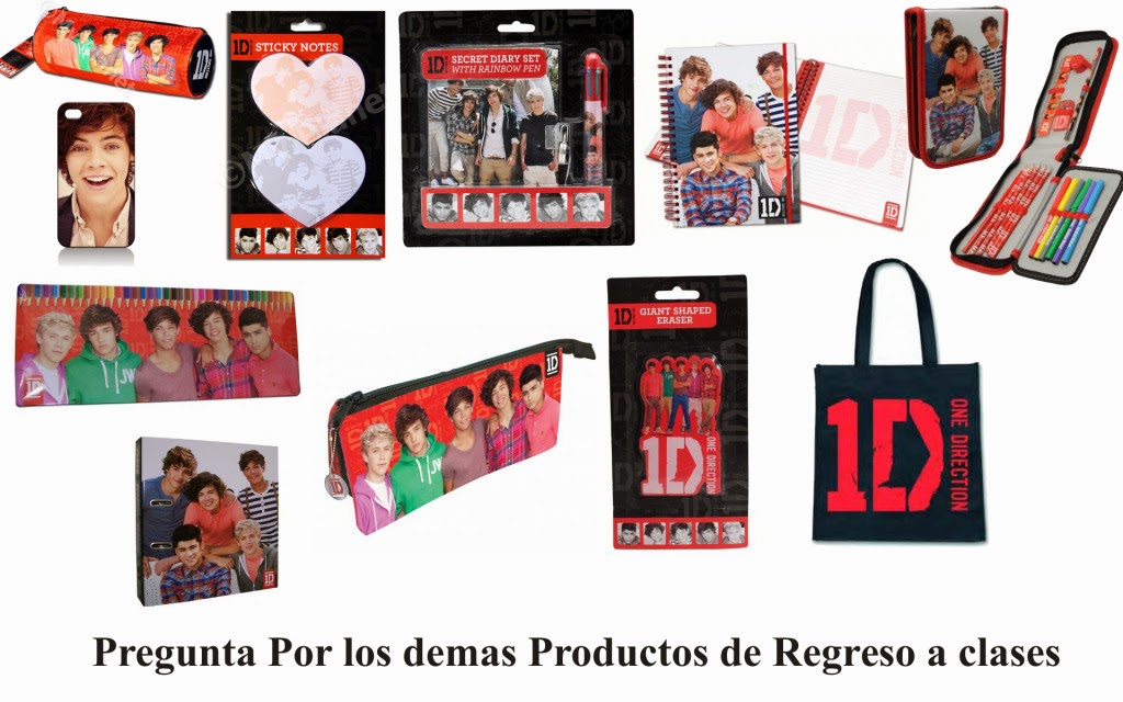 Directioners Spanish: Merchandising de One Direction