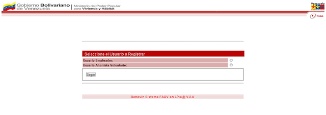 PASOS PARA REALIZAR LA INSCRIPCIÓN EN FAOV (BANAVIH) VENEZUELA
