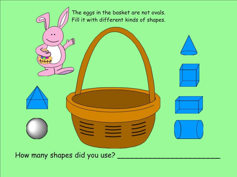 Too Cute Signing: More Shape Practice for Easter and Spring