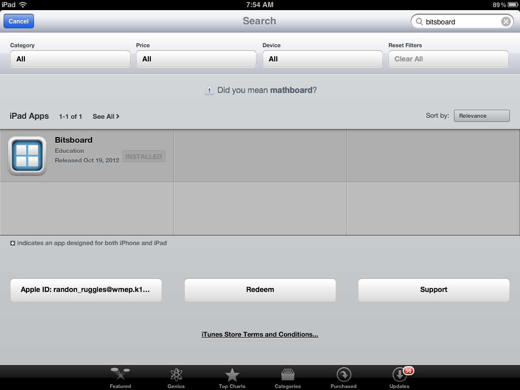 Fifty-Nine Minutes: Bitsboard: An App That Transforms Education
