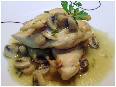 Pechugas con champiñones | RECETAS DE COMIDAS PERUANA