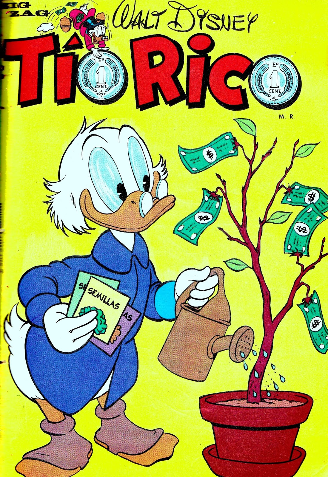 FigurasVitales !!: Un Cómic: Tío Rico #9, 10, 11, 12 - Año 1, 1966 ...