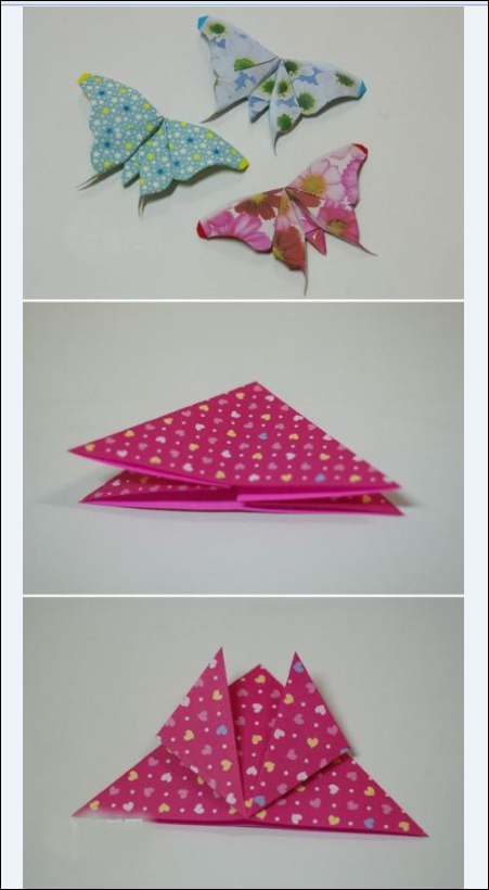 Papierowo pomysłowy świat...: motyl origami