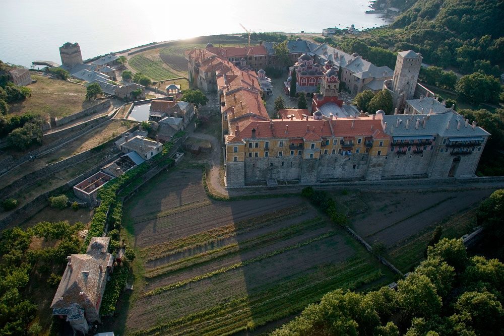 Orthodox life: The Iviron monastery.