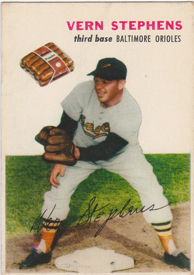 The Five Tool Collector: 1954 Wilson Franks Vern Stephens