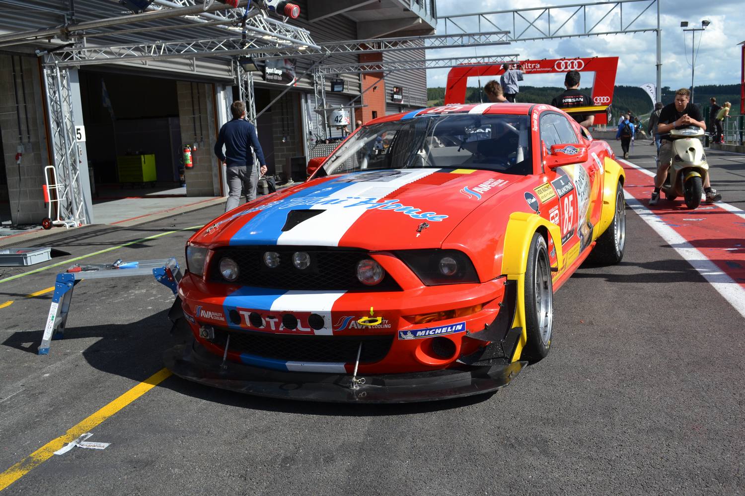 Carpics by Scorpion: Ford Mustang 'VDS Racing' @ Spa 24u - 2012