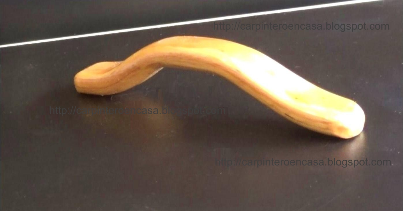 Carpintero en casa: COMO HACER MANIJAS DE MADERA