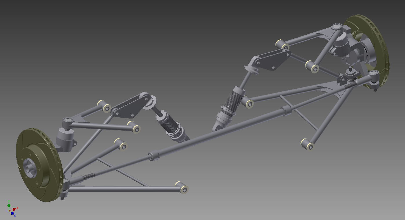 Project Seven: Suspension & Design Rendering