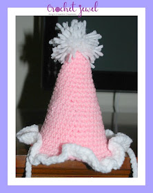 Amy's Crochet Creative Creations: How to Crochet a Birthday Party Hat ...