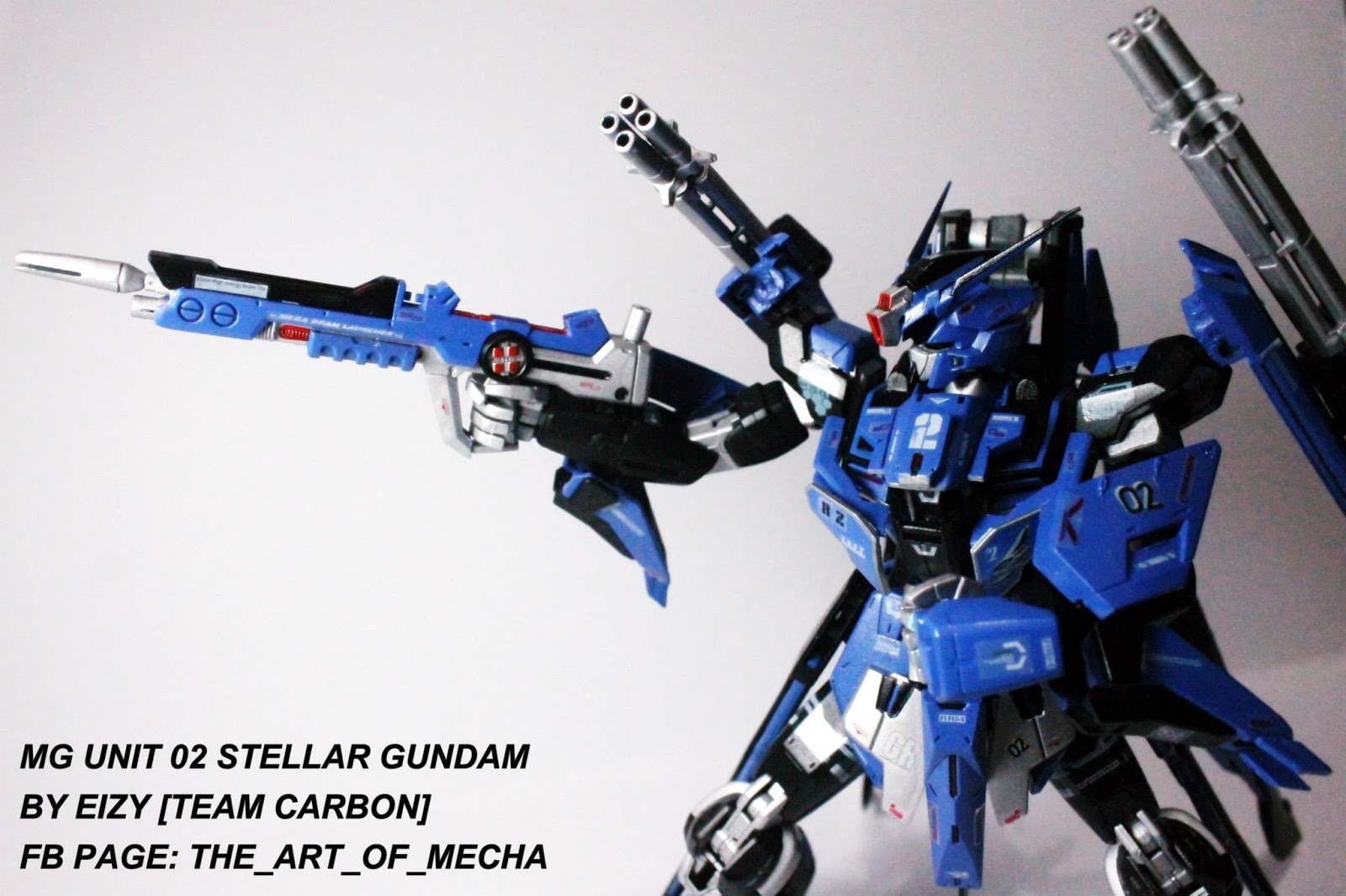 Custom Build: 1/100 UNIT 02 STELLAR GUNDAM (Transformable)