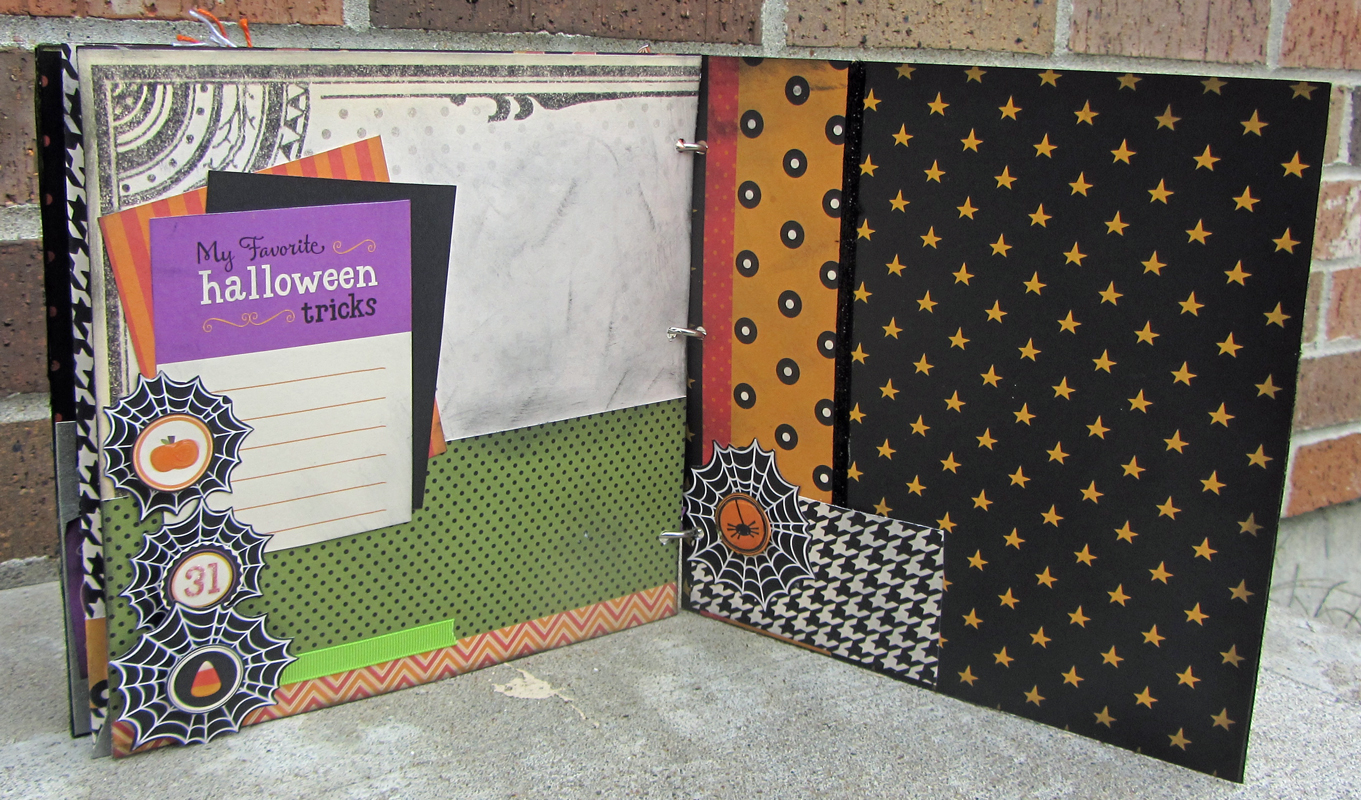 Errant Scraps: Halloween mini book