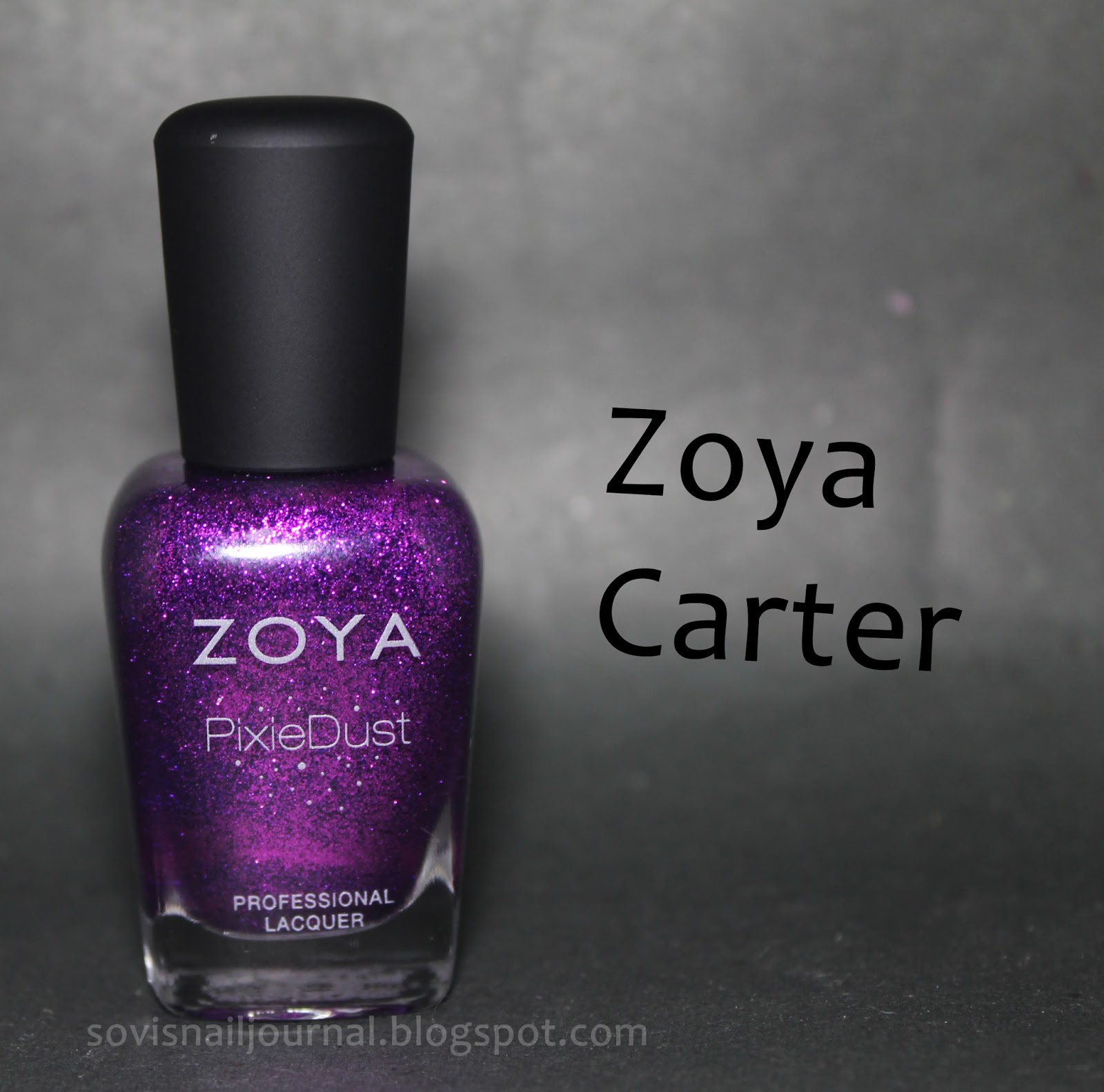 Sovi's Nail Journal: Zoya Pixiedust Carter Swatch and Review