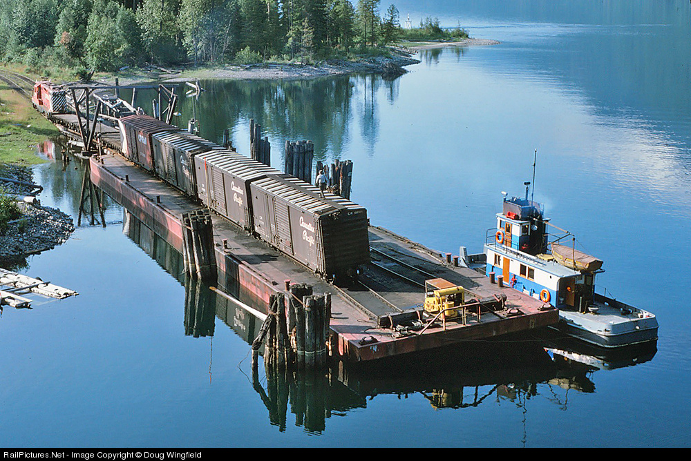 Caboose Coffee: Spotting the Tilbury Island Rail Barge