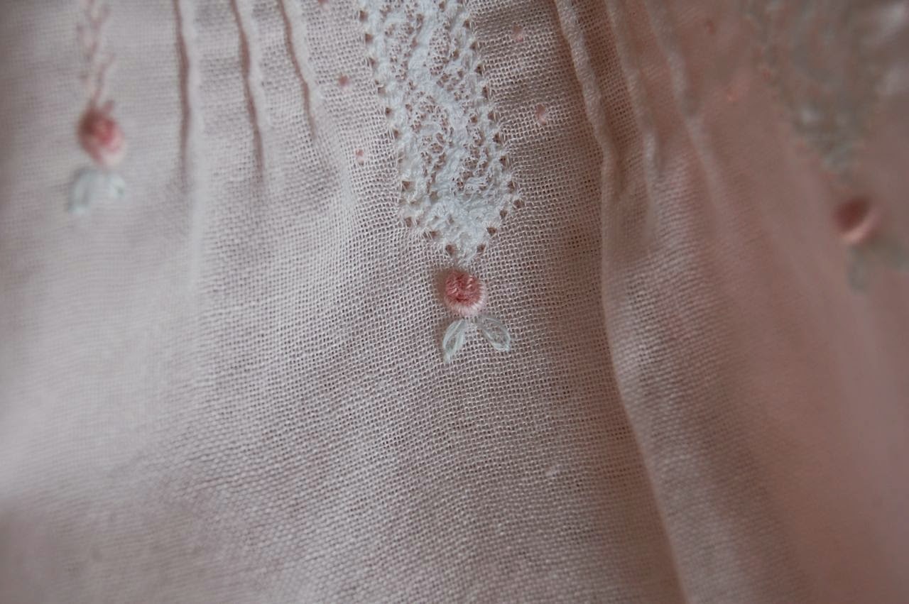 The Old Fashioned Baby Sewing Room: Pink Baby Rose View 2