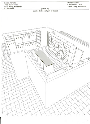 Closets For Life: Sample 3D Closet Drawings