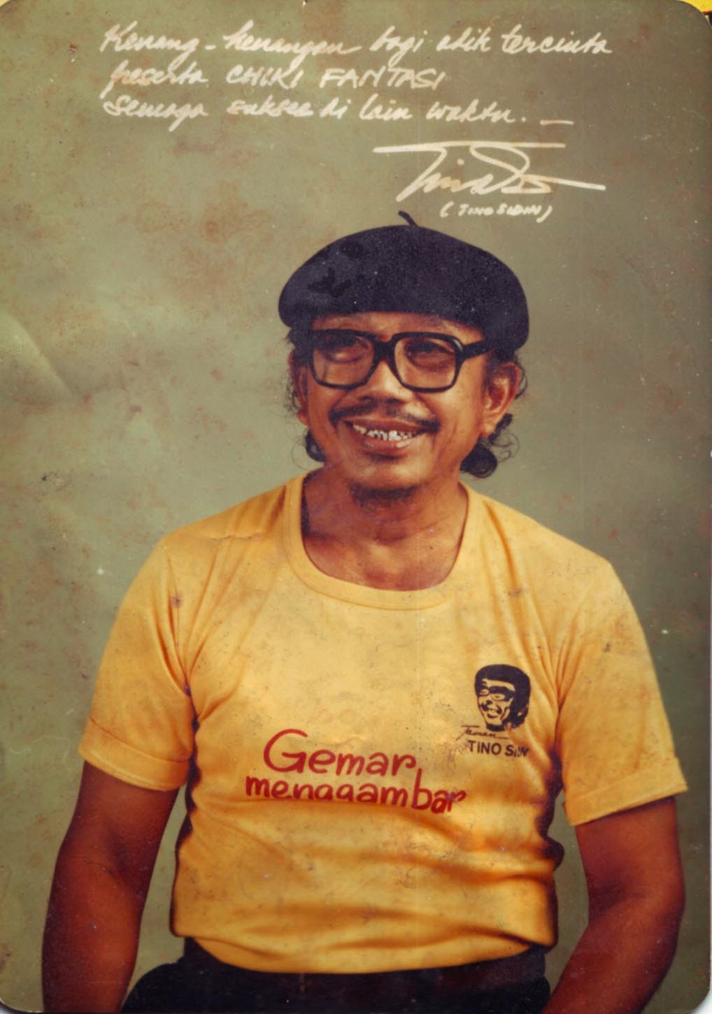 Dunia Nostalgia 80-an : Foto Pak Tino Sidin