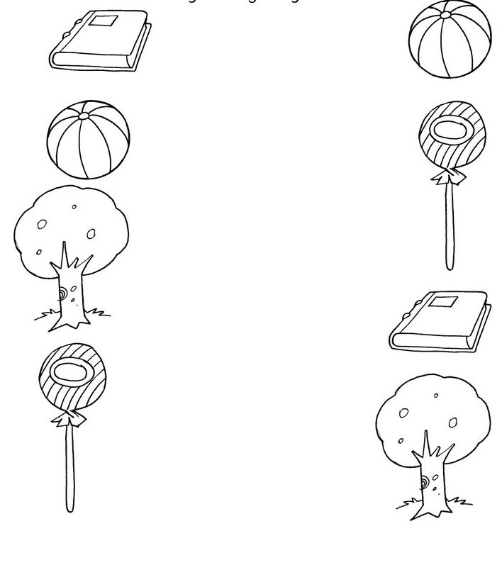 Actividades y ejercicios para infantil y primaria: Colorea y une con ...