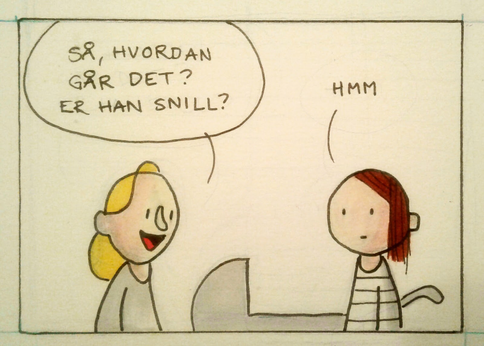 Intet nytt fra hjemmefronten: Snill baby