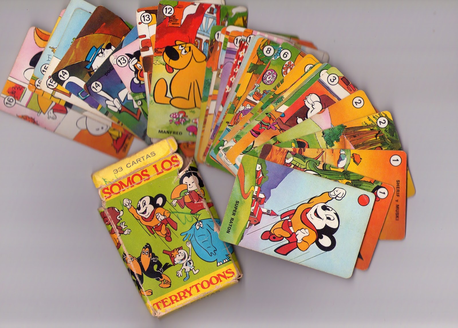 elcajondesinderik: BARAJA DE CARTAS - SOMOS LOS TERRYTOONS / Juego Infantil