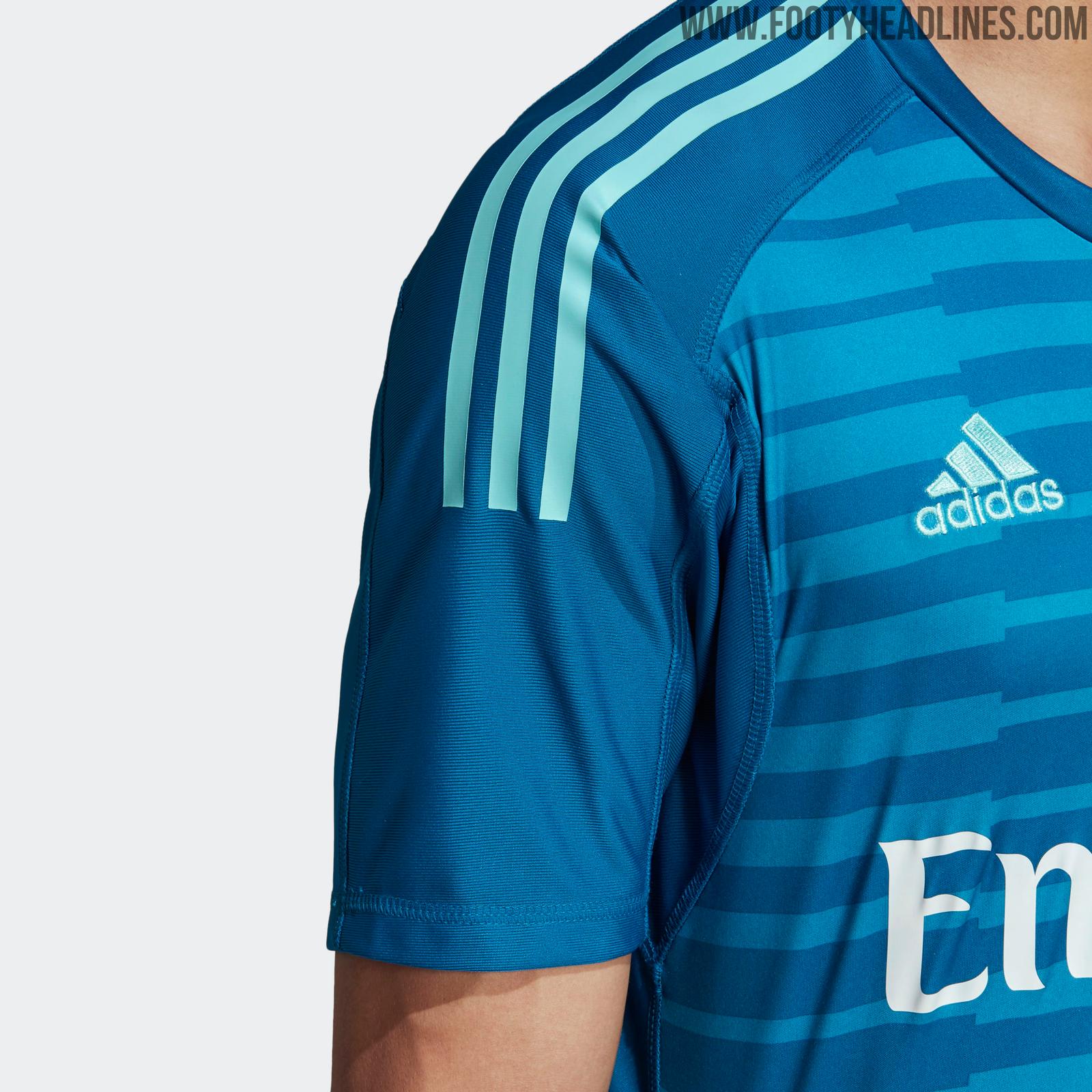 Real Madrid 18-19 Goalkeeper Home & Away Kits Released - Footy Headlines
