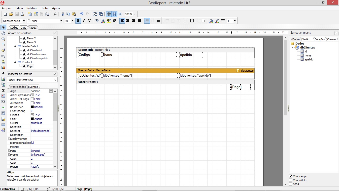 PROGRAMAR É SIMPLES !!!: Delphi conectando com SQL Server + Montando relatório com FastReport ...
