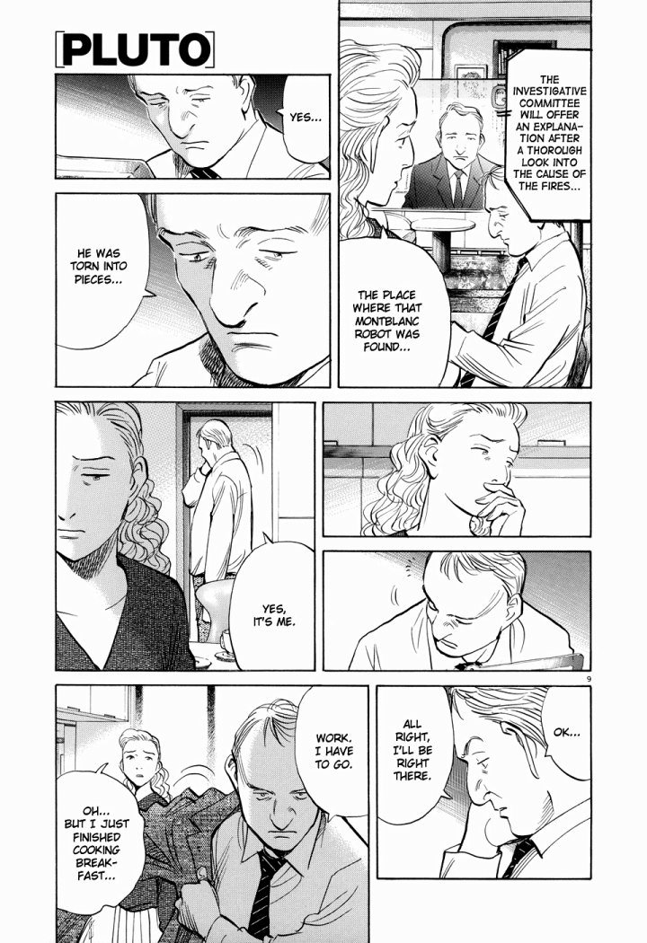 Read Naoki Urasawa, Pluto Vol. 1 - Chapter 1, Page 9