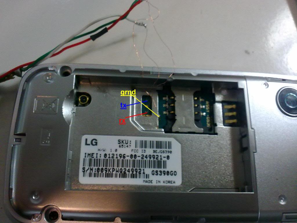 Pinet Marketing: LG GS390GO AT&T unlock done... Octopus Box