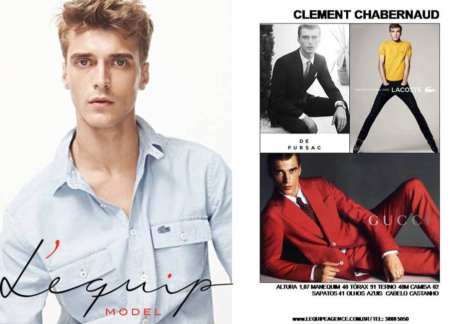 Novos modelos na L'Equip Model | Brazil Male Models