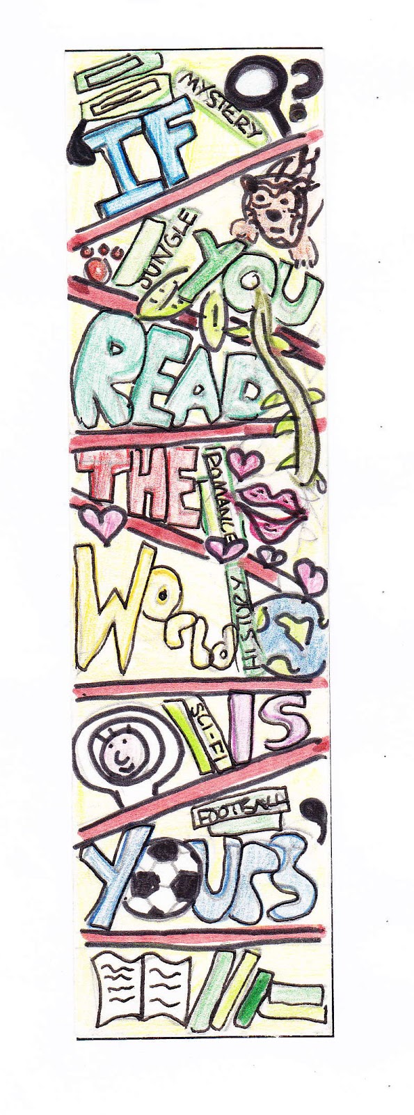 Broadford Library: Design a Bookmark Competition 2013