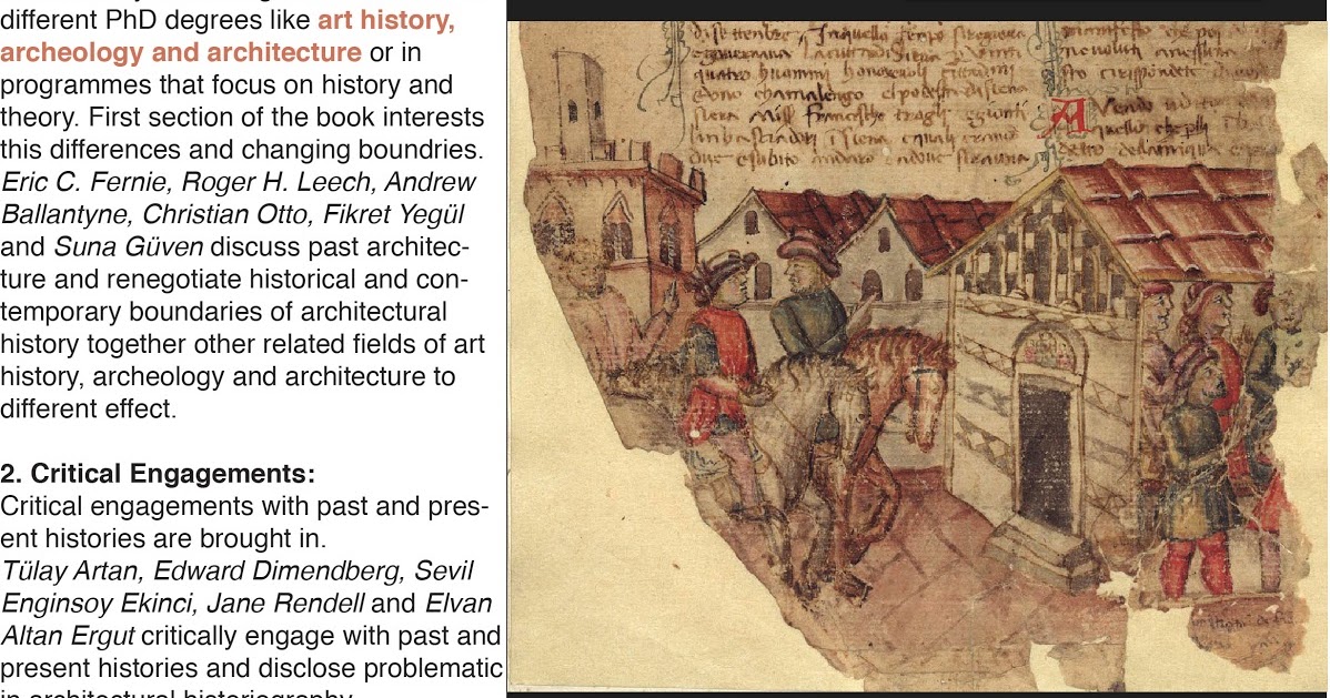 Mapping Architectural Histography