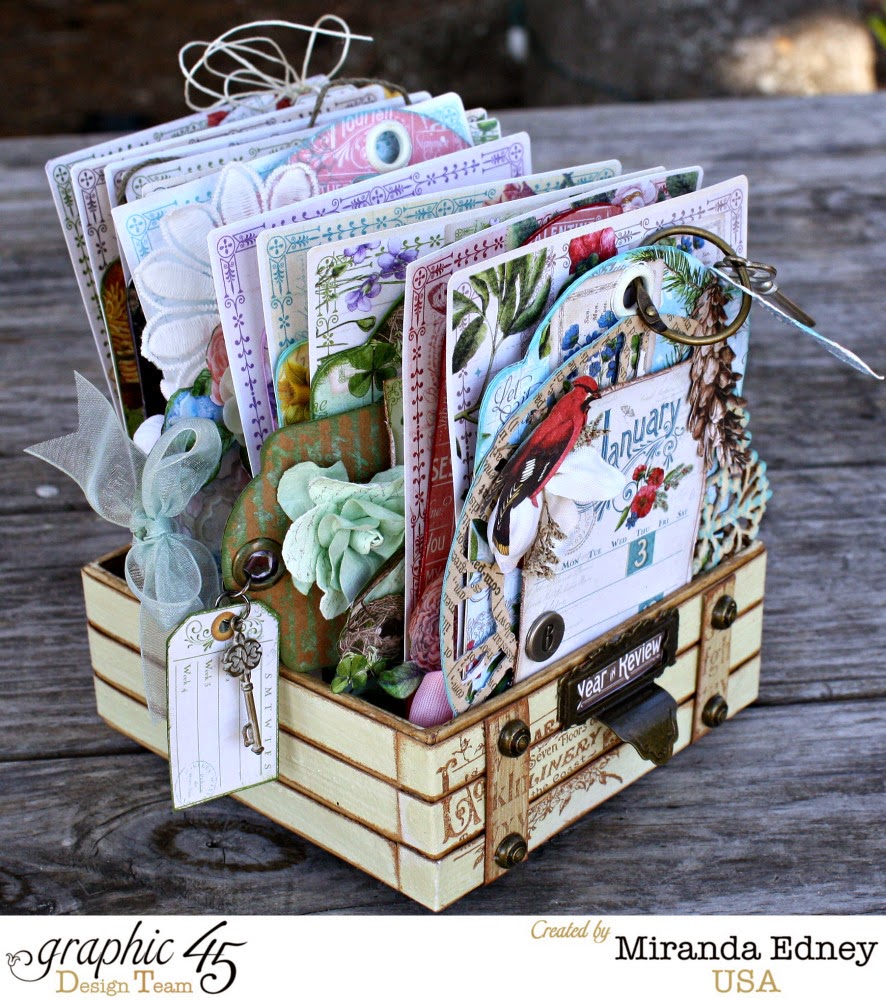 Msliberty Creations: Calendar in a Box Graphic 45 Time to Flourish