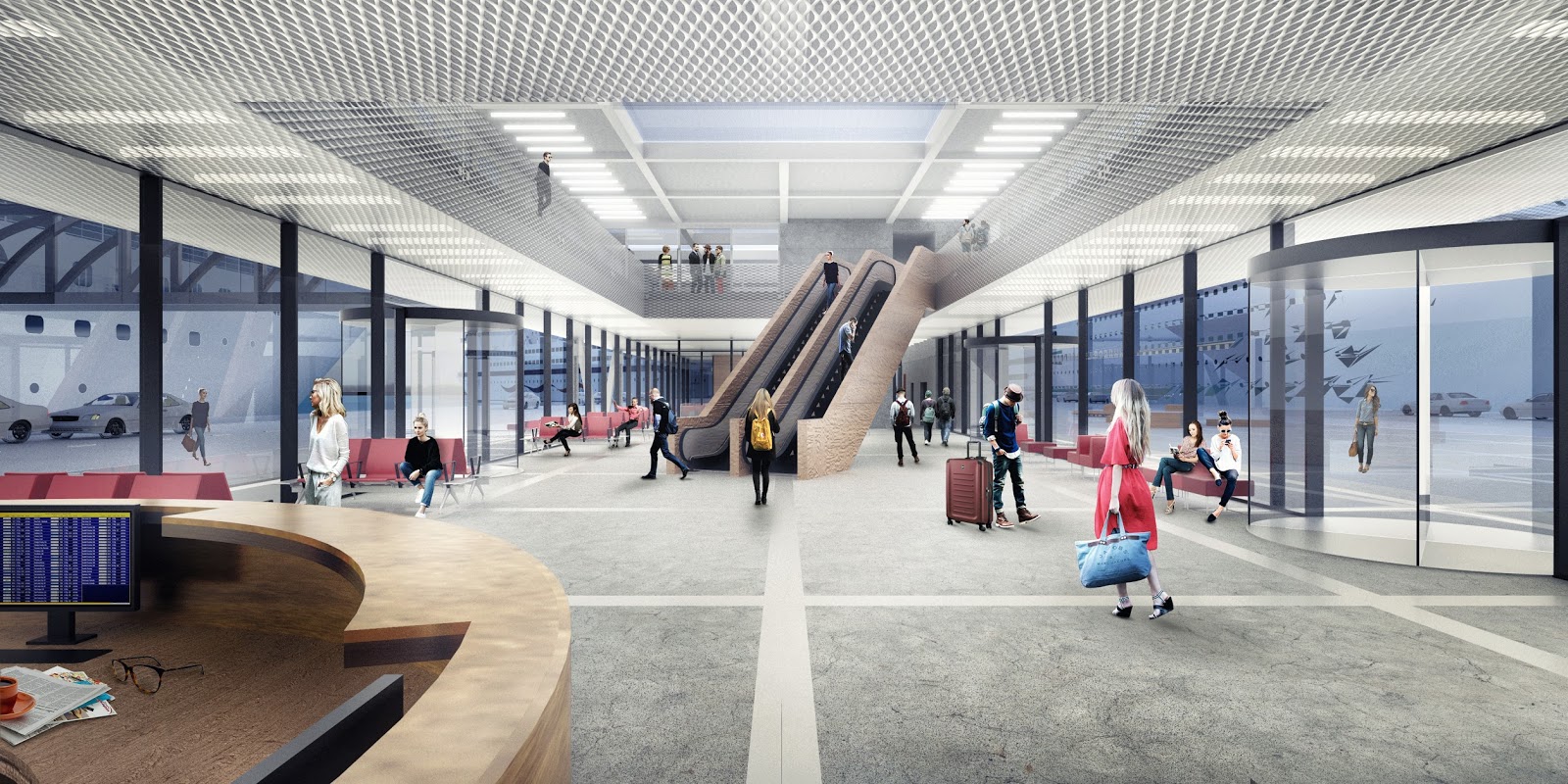 Architects for Urbanity: 2nd prize – Souda Bay Terminal Station
