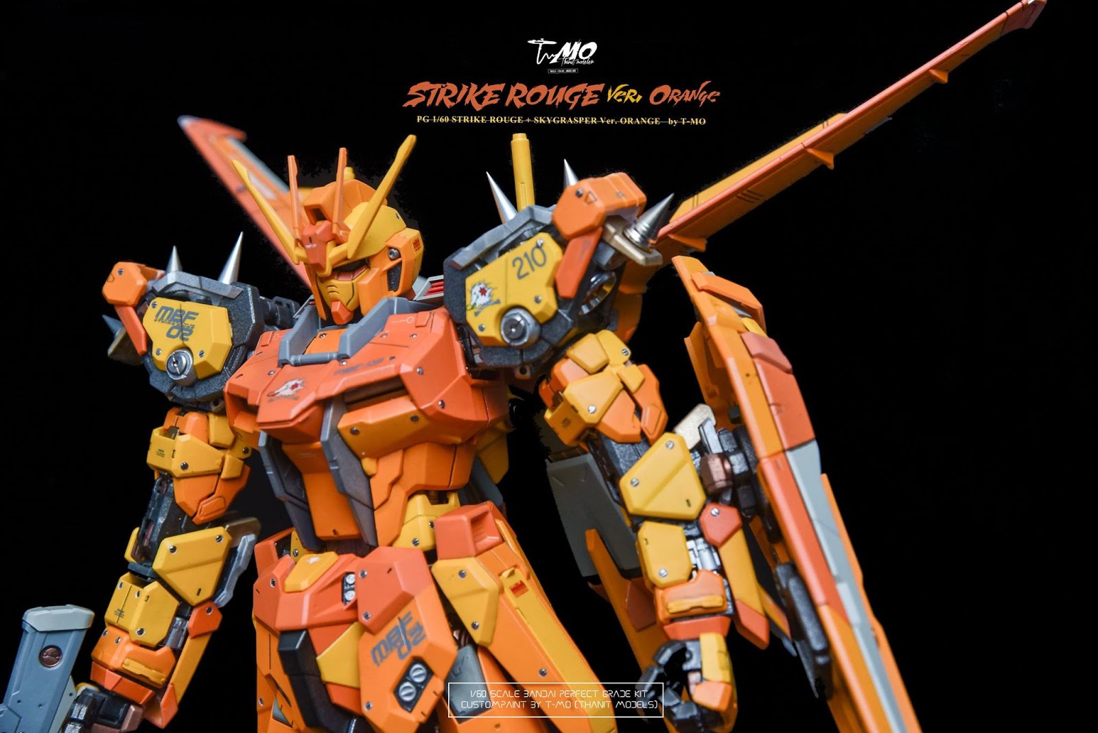 GUNDAM GUY: PG 1/60 Strike Rouge Ver. Orange - Customized Build