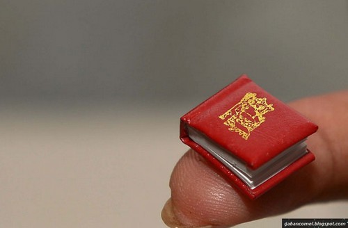 Buku Resepi Paling Kecil di Dunia - Gaban Comel