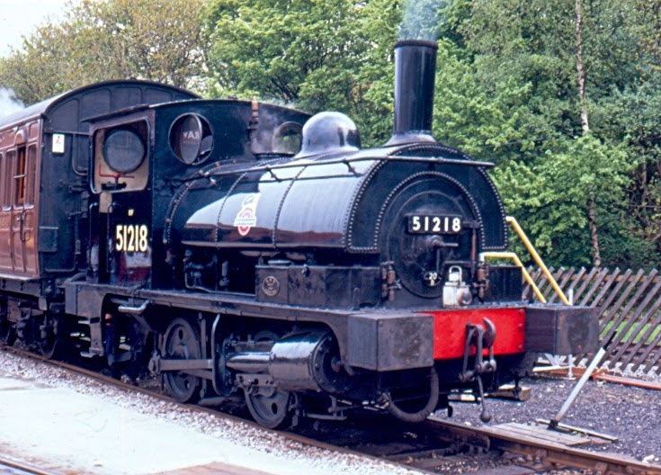 Steam Memories: Yorkshire and Lancashire pug 51218 50th aniversary on ...