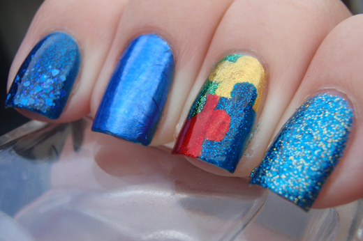 Blue for Autism Awareness ~ More Nail Polish