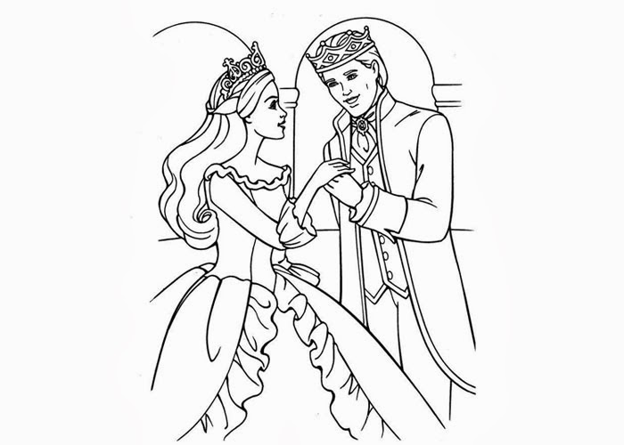 Barbie and Ken coloring pages | Free Coloring Pages and Coloring Books ...