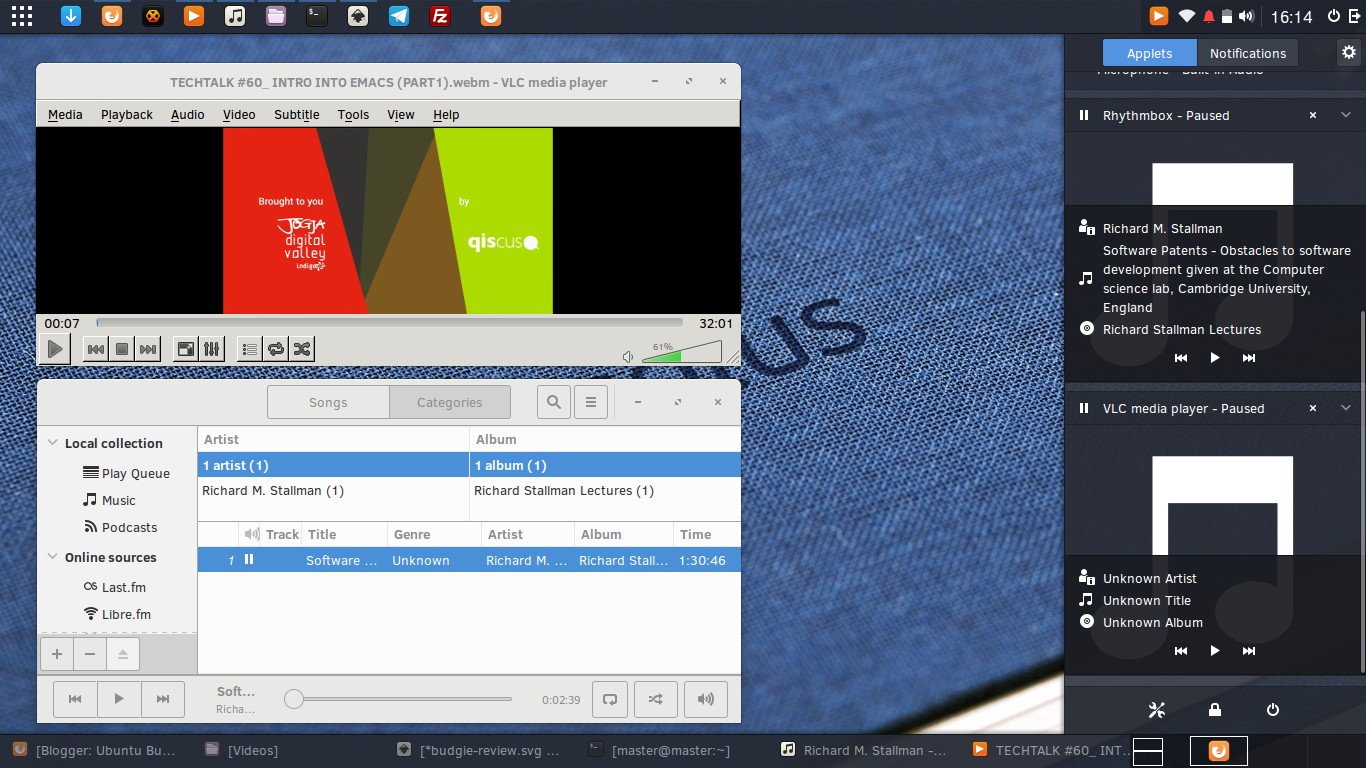 Desktop Environment Review: Budgie